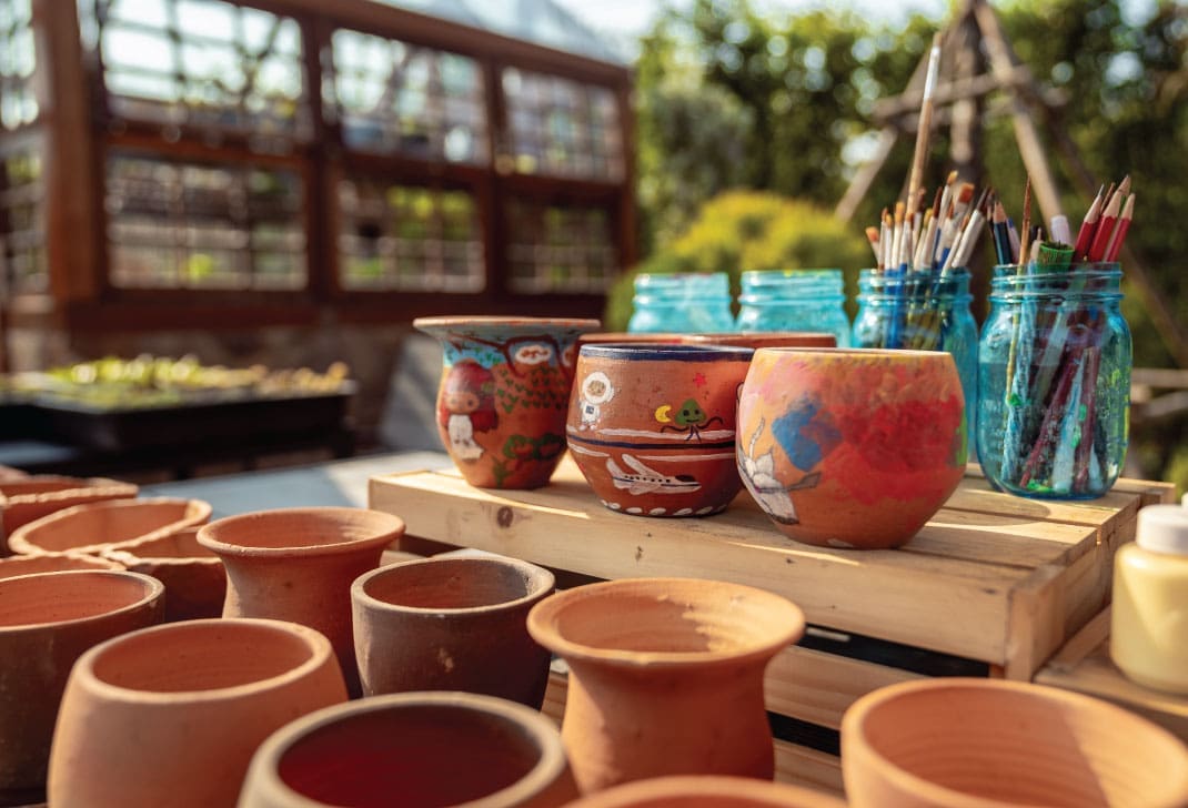 Tree Pots Painting | Marasca